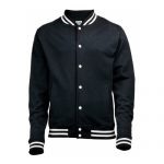 Black varsity Jacket in Master of None