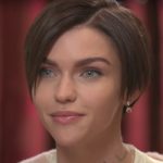 Cross drop earrings Ruby Rose in Pitch Perfect 3 (2017)